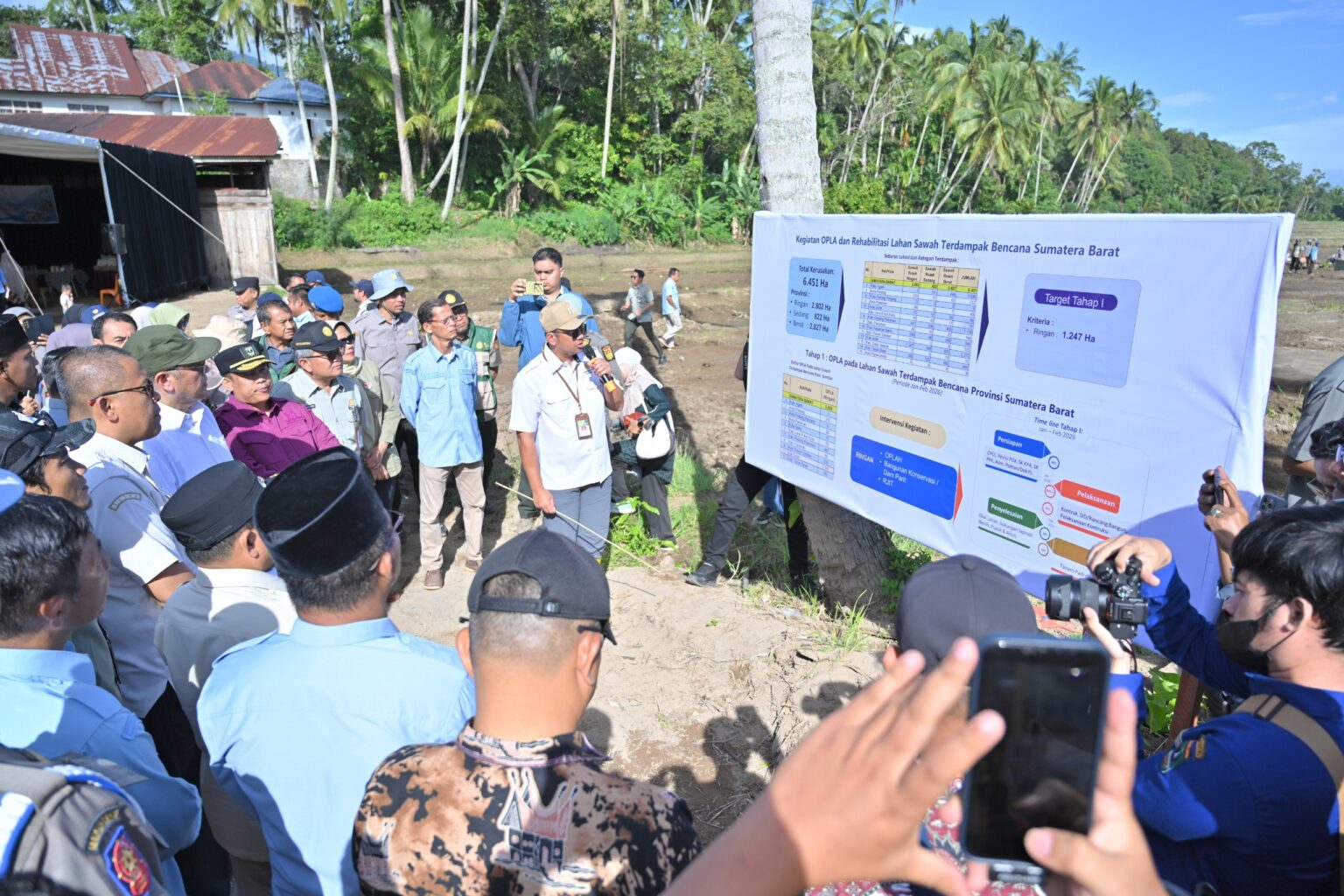 Kementan RI Mulai Perbaiki Lahan Pertanian yang Rusak Akibat Bencana di ...